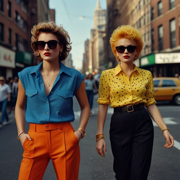 80s Fashion: A Colorful Comeback in the Modern Era » Styling Outfits