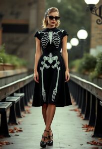 13 Skeleton Dress to Impress Outfit Ideas: Bone-chilling Fashion for ...